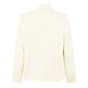 Burberry Shield Long Sleeve Polo - White
