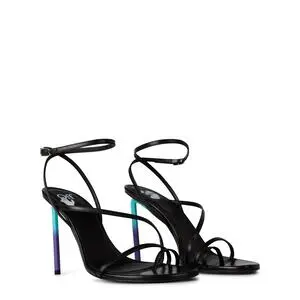 Off-White Allen Buckle High-heeled Sandals - Black
