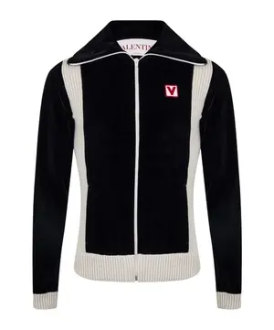 Valentino Garavani Logo Zip-up Jacket