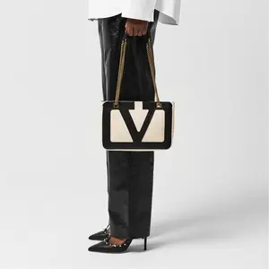 Valentino Garavani Viva Superstar Small Bag - Black