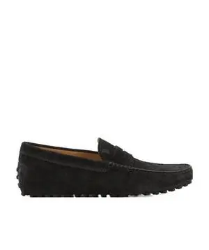 TOD'S Gommino Driving Loafers - Black