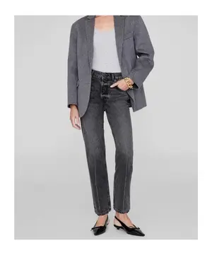 ANINE BING Belt Loop Jeans