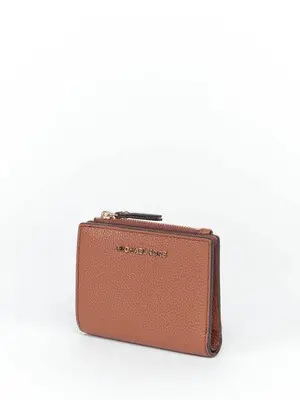 Michael Kors Logo Plaque Bi-fold Wallet
