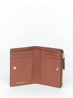 Michael Kors Logo Plaque Bi-fold Wallet
