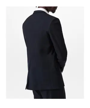 Gucci Single Breasted Contrast Color Blazer