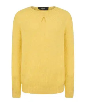 Fendi Crewneck Sweater - Yellow