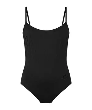 Moncler Sleeveless Spaghetti Strap One-piece Swimsuit