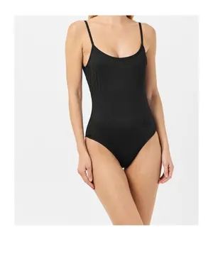 Moncler Sleeveless Spaghetti Strap One-piece Swimsuit