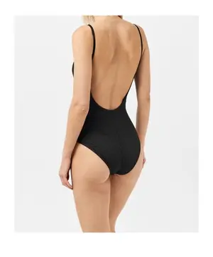Moncler Sleeveless Spaghetti Strap One-piece Swimsuit