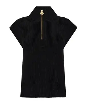 Barbour Half-zip Sweater - Black