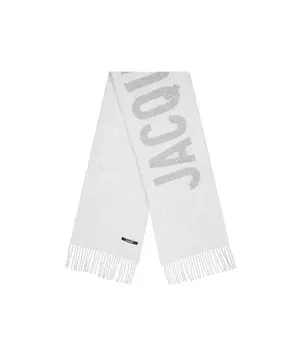 Jacquemus Logo Scarf - Grey