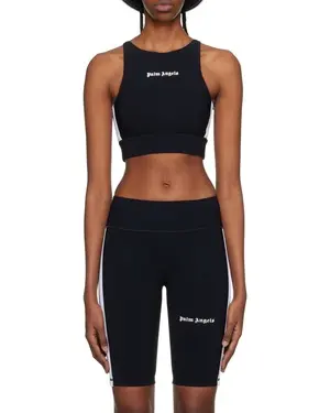 Palm Angels Logo Print Sleeveless Tank Top