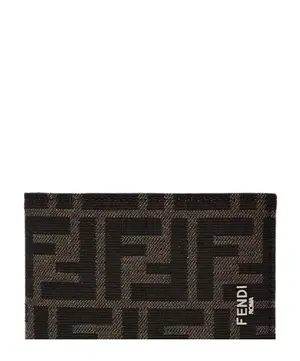 Fendi Jacquard Billfold - Black