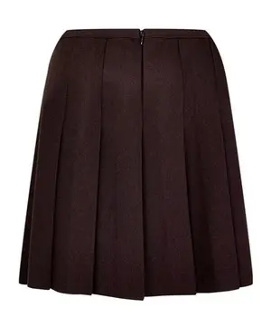 Givenchy Pleated Skirt With Signature 4g Logo