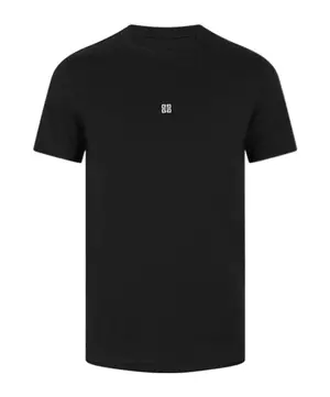 Givenchy Round Neck Short Sleeve T-shirt - Black