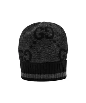 Gucci Cashmere Hat - Black