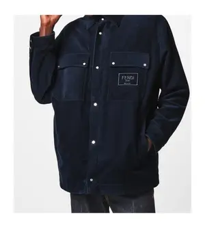 Fendi Corduroy Blouson Jacket