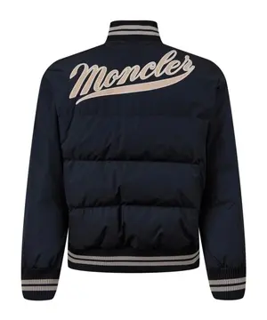 Moncler Varsity Logo Down Jacket