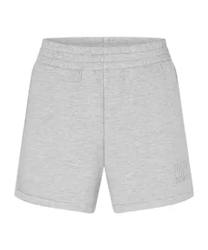 ANINE BING Elastic Waist Shorts With Graphic Detail