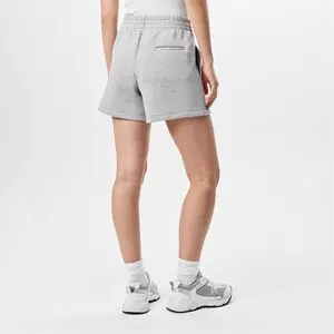 ANINE BING Elastic Waist Shorts With Graphic Detail