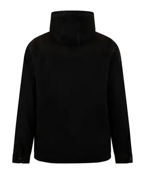 Prada Denim Zip-up Jacket With Hood