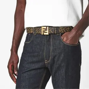 Fendi Reversible Ff Logo Belt