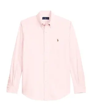 Polo Ralph Lauren Long Sleeve Logo Shirt - Pink