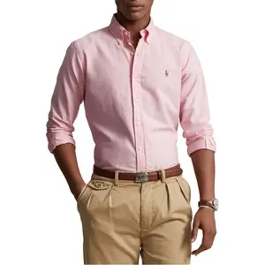 Polo Ralph Lauren Long Sleeve Logo Shirt - Pink