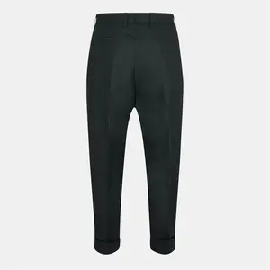 Dolce & Gabbana Double Pleat Cuffed Hem Trousers