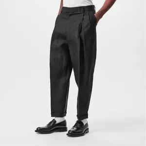 Dolce & Gabbana Double Pleat Cuffed Hem Trousers