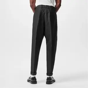 Dolce & Gabbana Double Pleat Cuffed Hem Trousers