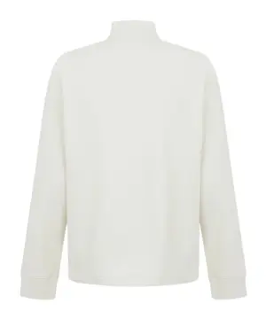 Polo Ralph Lauren Logo Zip-up Sweatshirt - White