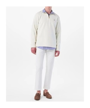 Polo Ralph Lauren Logo Zip-up Sweatshirt - White