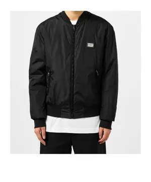 Dolce & Gabbana Bomber Jacket With Logo Detail