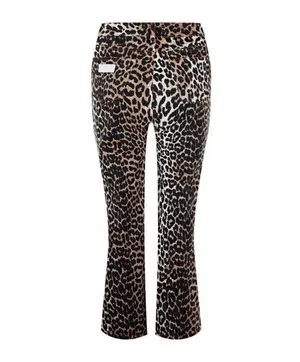 GANNI Animal Print Track Pants