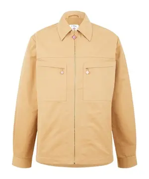Casablanca Long Sleeve Zip-up Jacket With Multiple Pockets