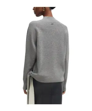 Hugo Boss Silver Knitted Sweater