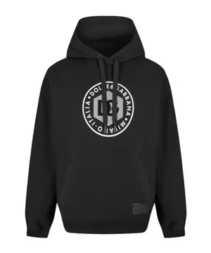 Dolce & Gabbana Coin Logo Hoodie - Black