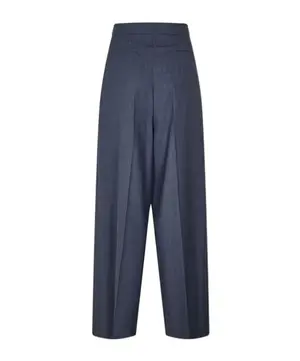 Givenchy Pleated Wide-leg Trousers