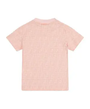 Fendi Round Neck Logo T-shirt