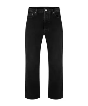 Off-White Relaxed Fit Printed Jeans