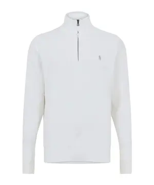 Polo Ralph Lauren Quarter-zip Jumper - White