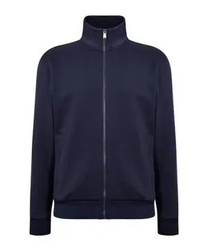 Hugo Boss H-shepherd Full Zip Fleece - Black