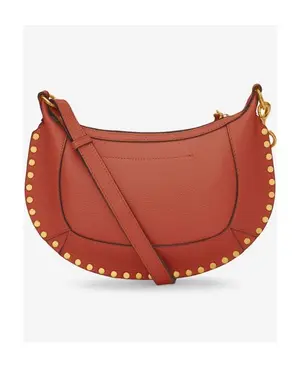 Isabel Marant Étoile Oskan Moon Grainy Leather Shoulder Bag