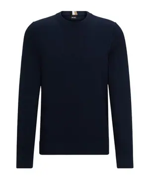 Hugo Boss Ecaio-pknitted Jumper - Black