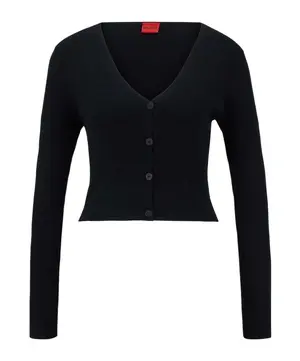 Hugo Boss Sanderin Cardigan - Black
