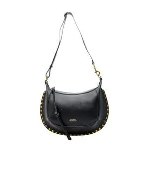 Isabel Marant Étoile Logo Detailed Shoulder Bag - Black