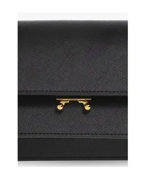 Marni New Trunk Foldover Top Shoulder Bag