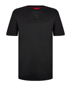 Hugo Boss Logo Crew-neck T-shirt - Black
