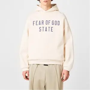 Fear Of God Logo Hooded Sweatshirt